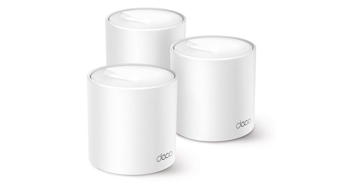 TP-Link Deco X10 mesh router Wit, 3 stuks