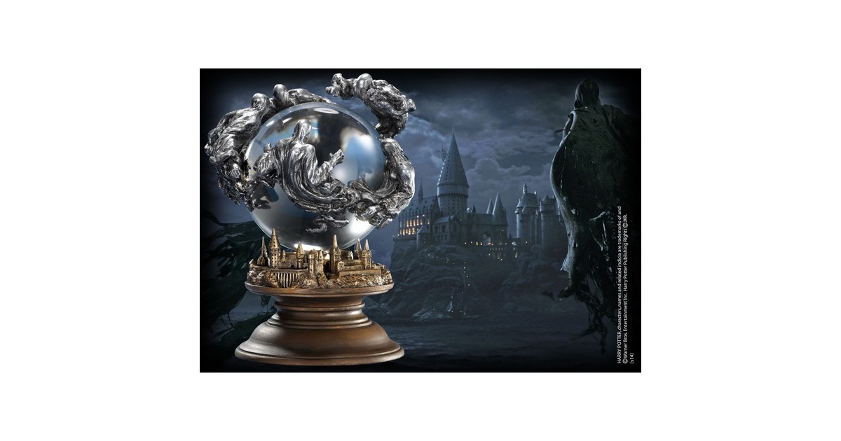Noble Collection Harry Potter: Dementor's Crystal Ball decoratie Zilver