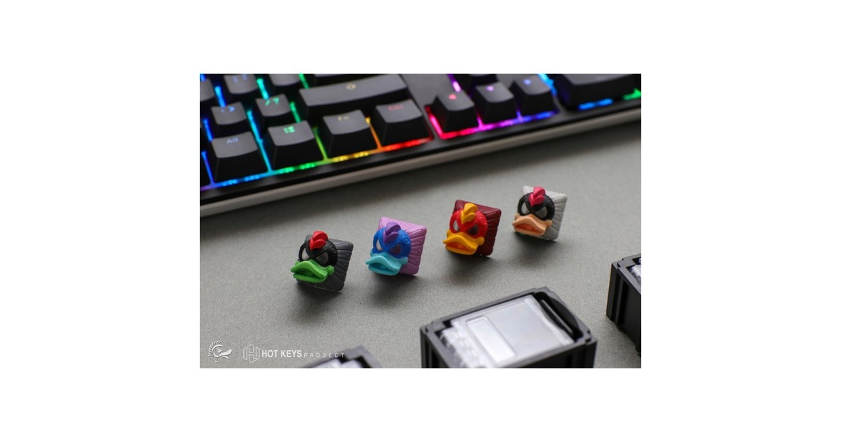 Ducky League - Aqua Duck keycaps