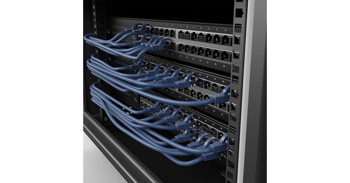 Lindy RJ45 Port Blocker insteekslot Zwart, 20 stuks