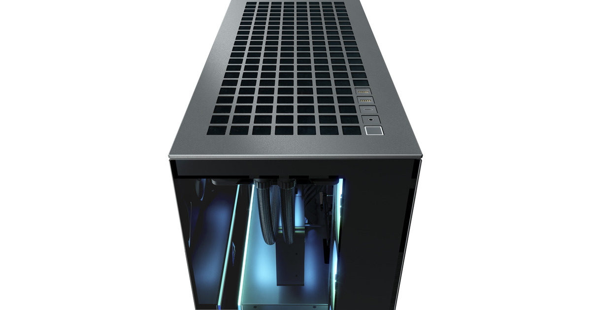 ARCTIC Xtender VG midi tower behuizing Zwart | 2x USB-A | 1x USB-C ...