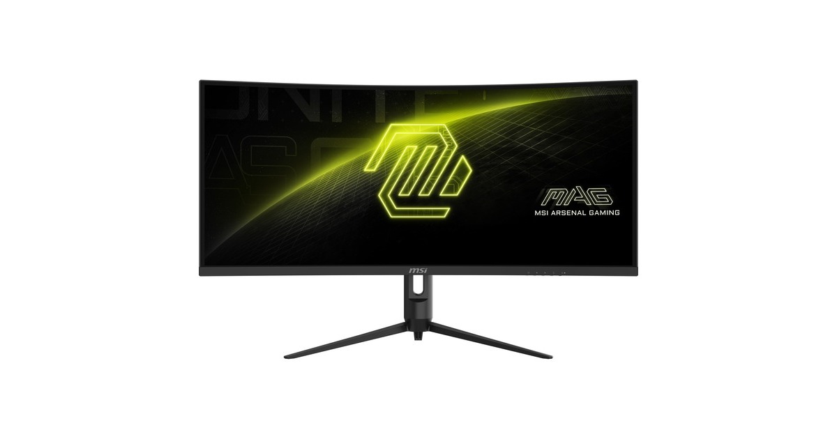 MSI MAG 342CQR E2 34" Curved UltraWide gaming monitor Zwart, 2x HDMI ...