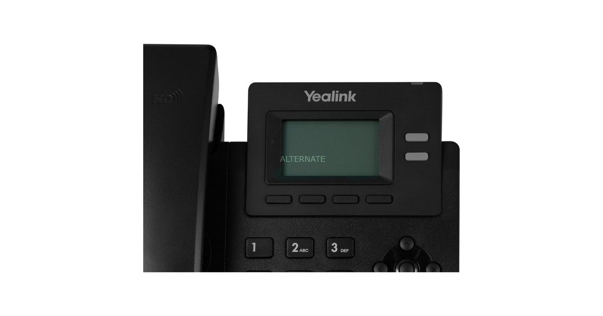 Yealink SIP-T31P voip telefoon Zwart