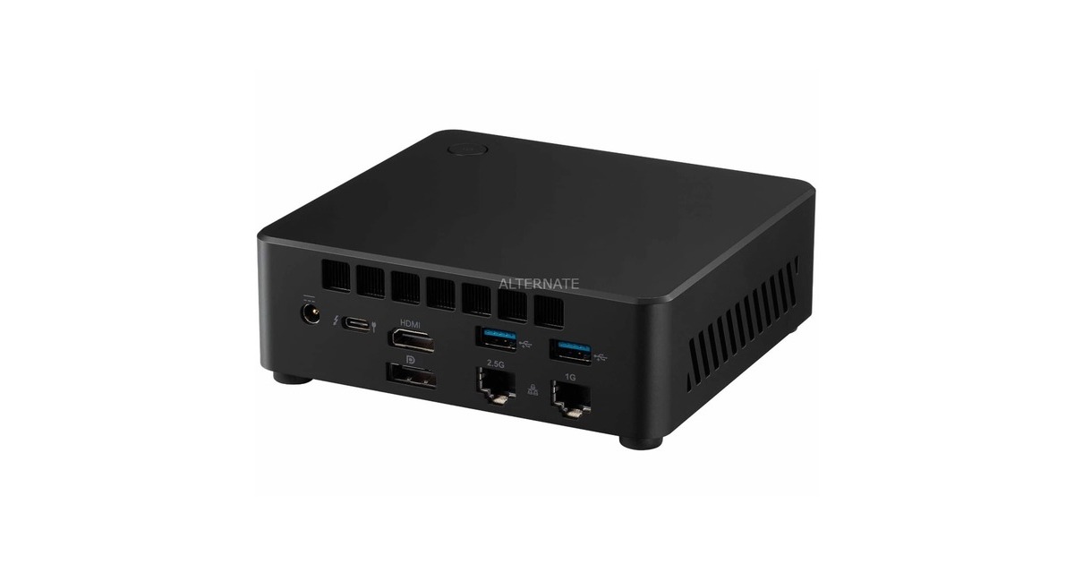 ALTERNATE Workstation Nuc Core 5 120U pc-systeem Zwart | Core 5 120U ...