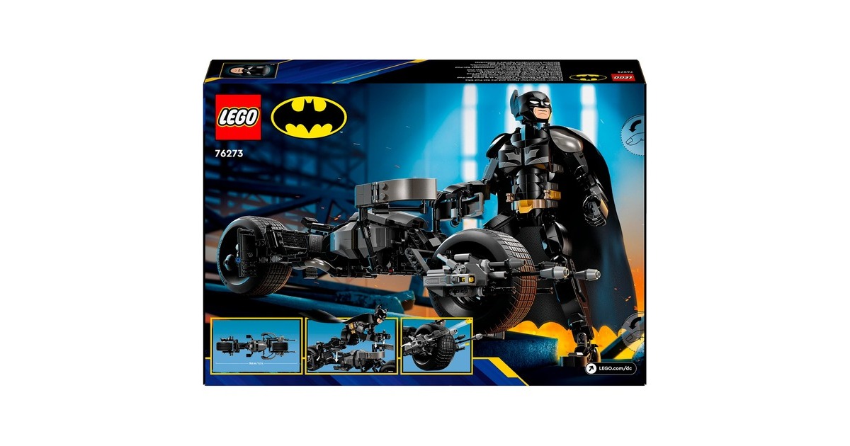 LEGO DC Super Heroes - Batman bouwfiguur en de Bat-Pod motor ...