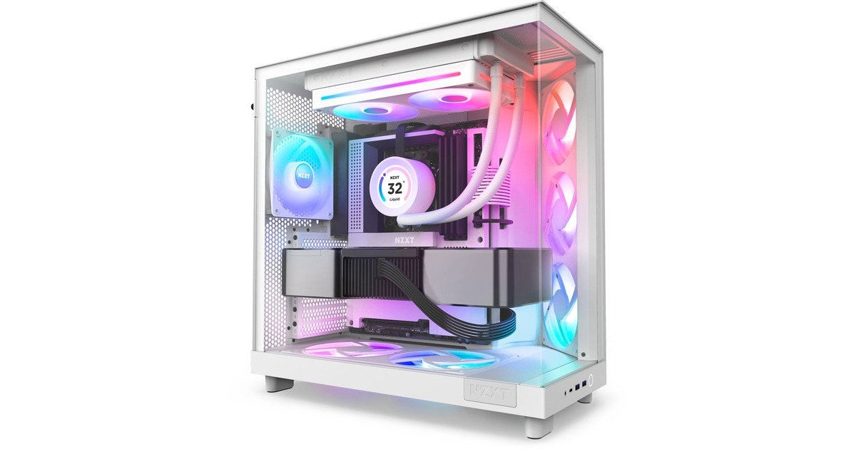 NZXT F240 RGB CORE case fan Wit