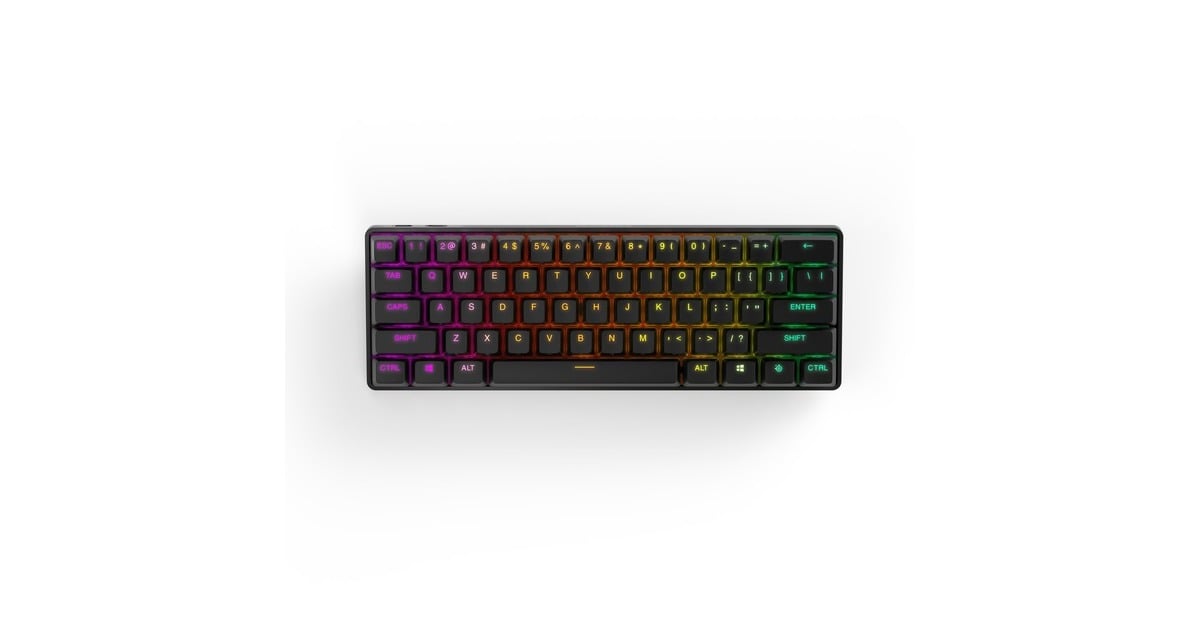 SteelSeries Apex Pro Mini Wireless, gaming toetsenbord Zwart, US lay ...