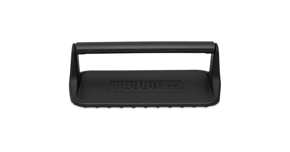 Weber Pers voor de Plancha Zwart