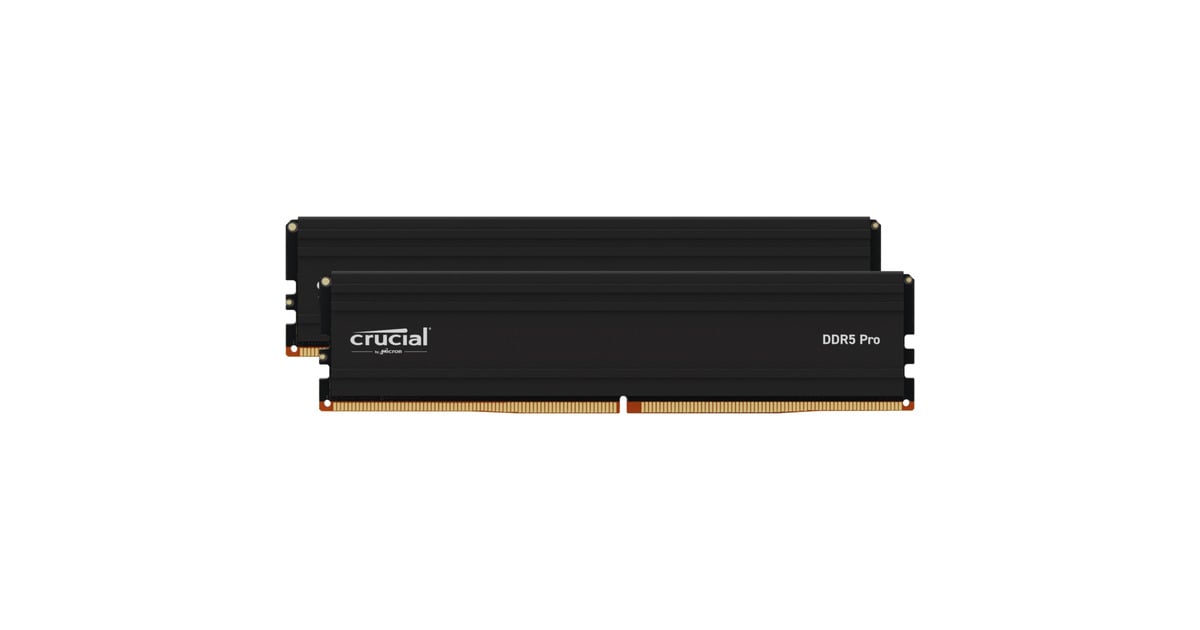 Crucial 32 GB DDR4-3200 (2x 16 GB) Dual-Kit werkgeheugen Zwart, PRO ...