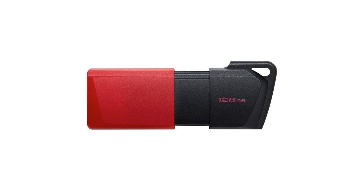 Kingston DataTraveler Exodia M 128 GB usb-stick Rood/zwart, USB-A 3.2 Gen 1