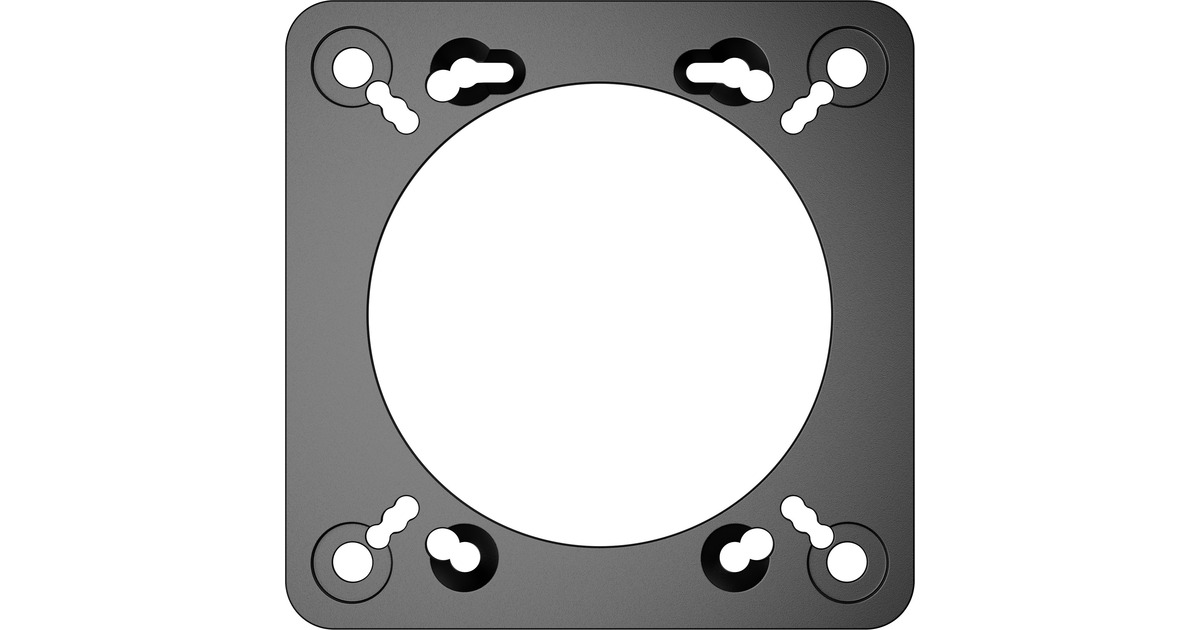 MOZA Racing Multi-functionele Stalks Mount Adapter Zwart