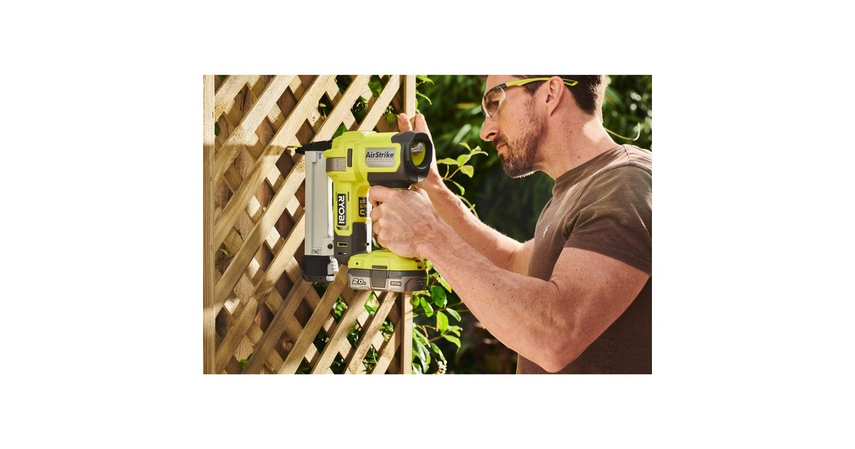 Ryobi Accu Nietpistool R18GS18-0 ONE+, 18V elektrische tacker Groen ...