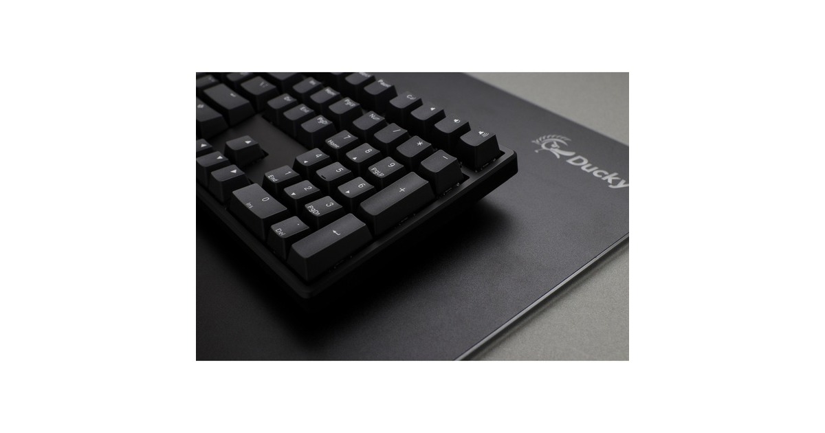 Ducky Origin Phantom Black, toetsenbord Zwart, US lay-out, Cherry MX ...