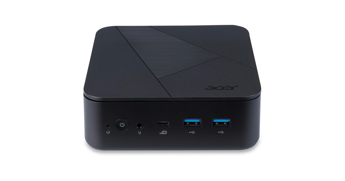 Acer Veriton VN1502G-U1H7U (DT.R3BEH.003) barebone Zwart | Core Ultra 7 ...