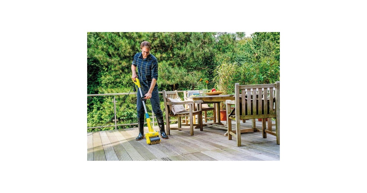 Gloria MultiBrush speedcontrol PLUS onkruidverwijderaar Geel