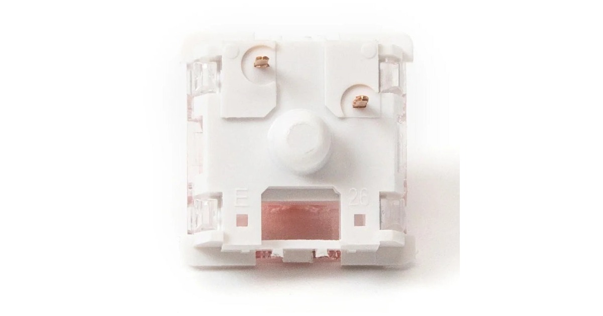 Keychron Silent K Pro Red Switch-Set keyboard switches Rood/transparant ...