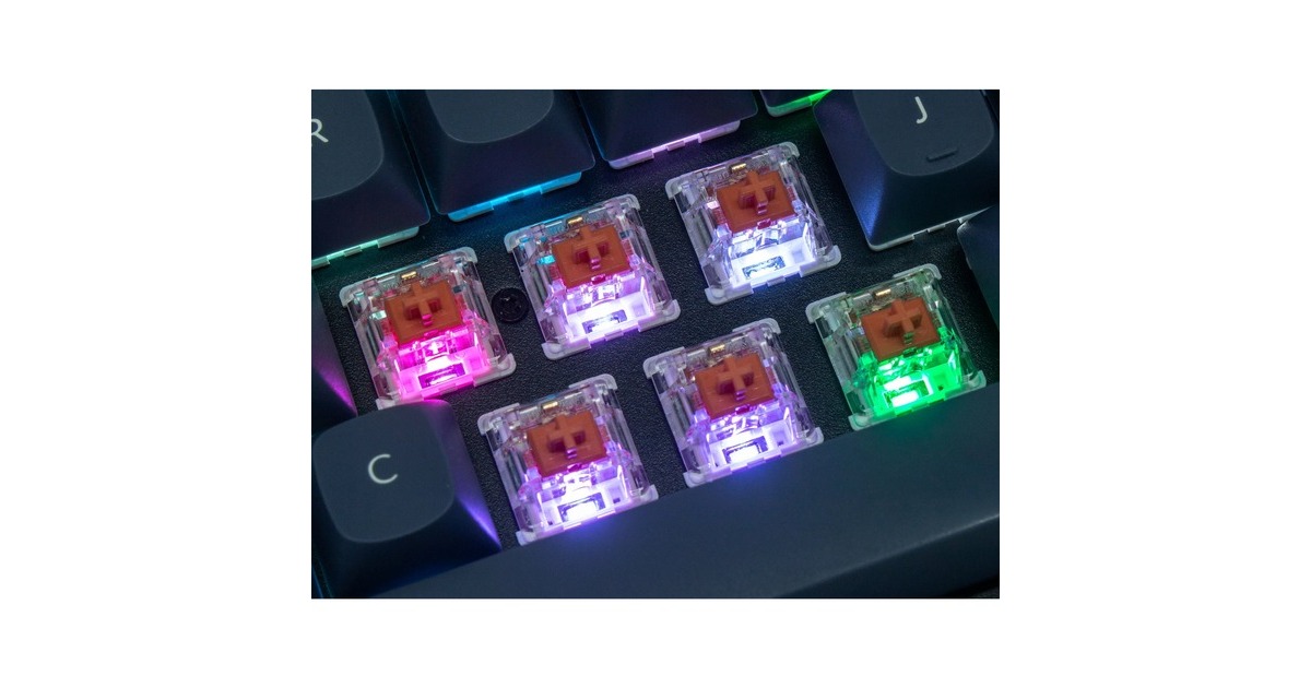 Keychron Silent K Pro Red Switch-Set keyboard switches Rood/transparant ...