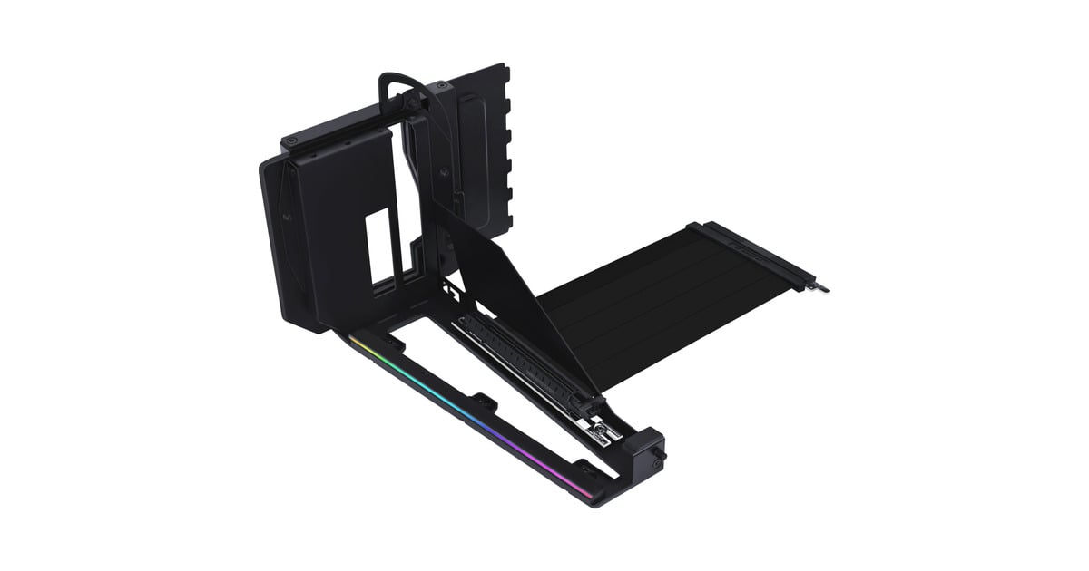 Lian Li Multi-Directional Vertical GPU Bracket Kit riser card Zwart