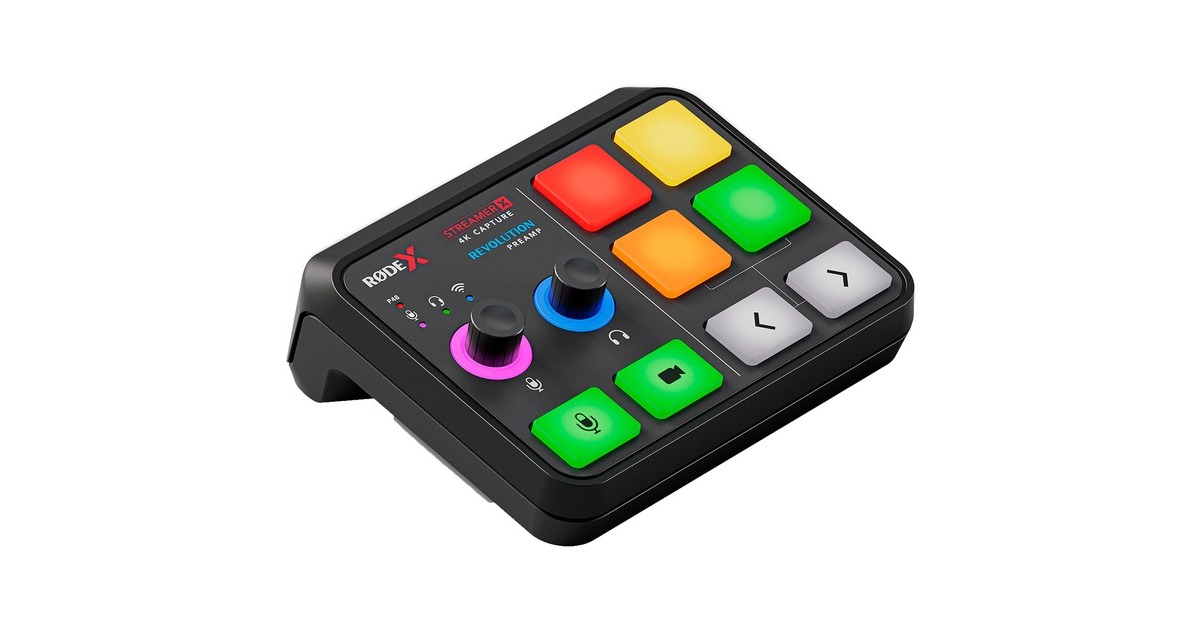 RØDE Microphones Streamer X capture card USB-C, HDMI, XLR, Audio
