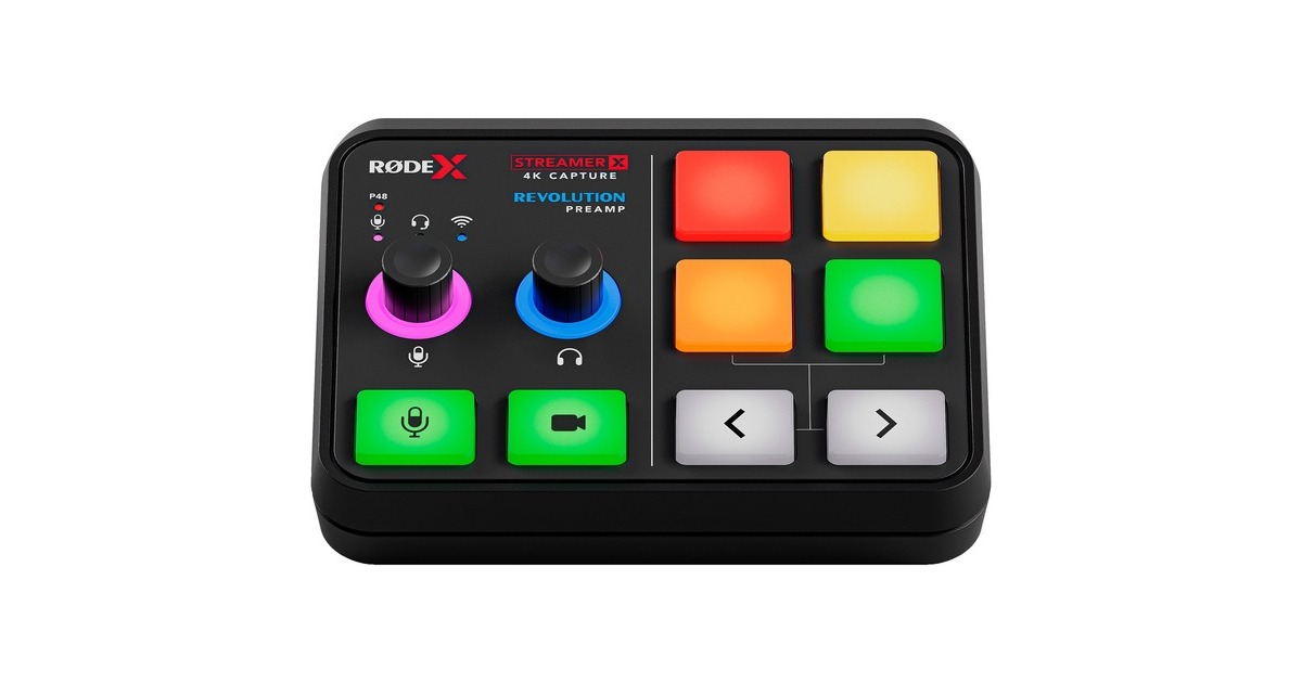 RØDE Microphones Streamer X capture card USB-C, HDMI, XLR, Audio