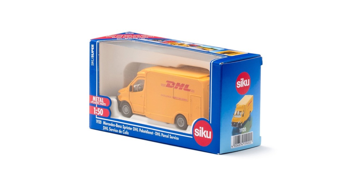 SIKU Super - Mercedes-Benz Sprinter DHL koerierdienst Modelvoertuig ...