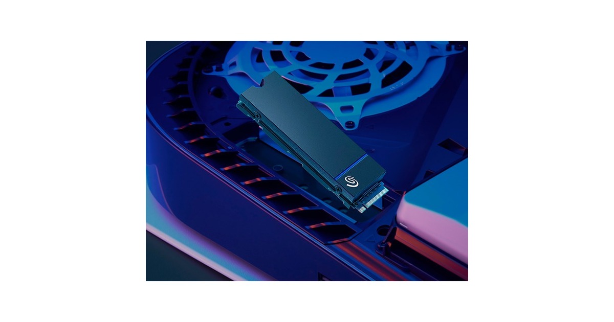Seagate Game Drive PS5 NVMe 2 TB SSD PCIe Gen4 ×4 NVMe 1.4, M.2 2280