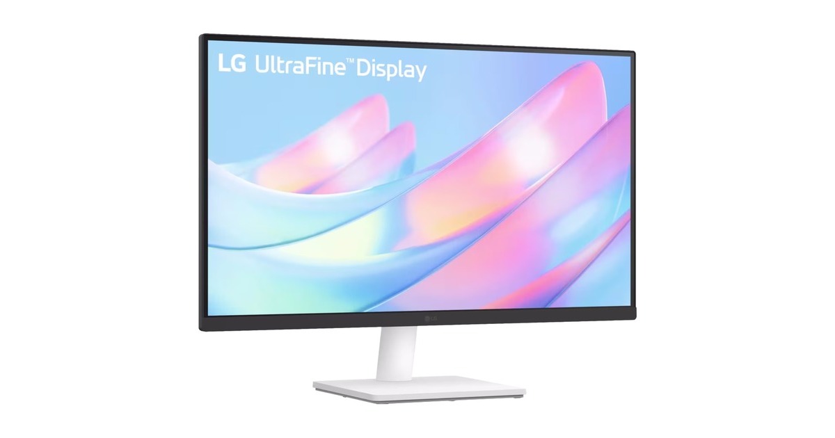 LG UltraFine 27US500-W 27" 4K UHD monitor Wit, 2x HDMI, DisplayPort