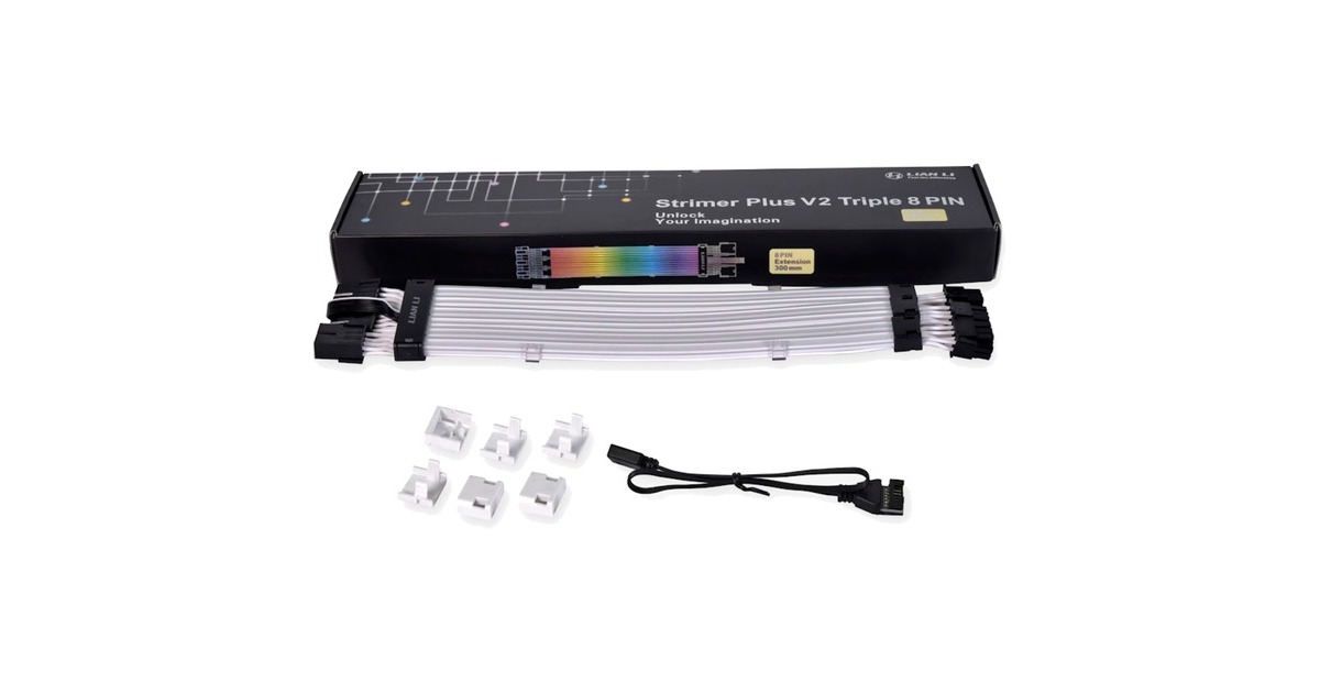 Lian Li Strimer Plus V2 kabel 0,3 meter, RGB LED
