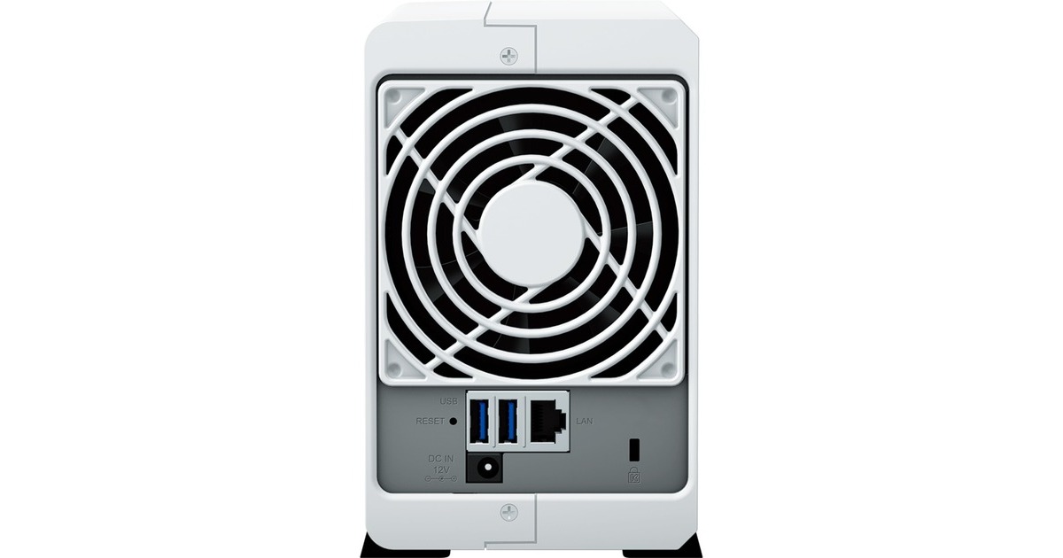 Synology DiskStation DS223j incl. 2x WD Red Plus 4 TB harde schijf nas ...