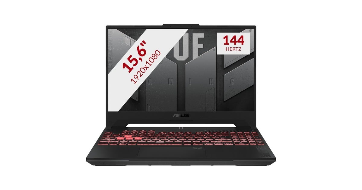 ASUS TUF Gaming A15 FA507UV-LP009W 15.6" gaming laptop Grijs | Ryzen 9 ...