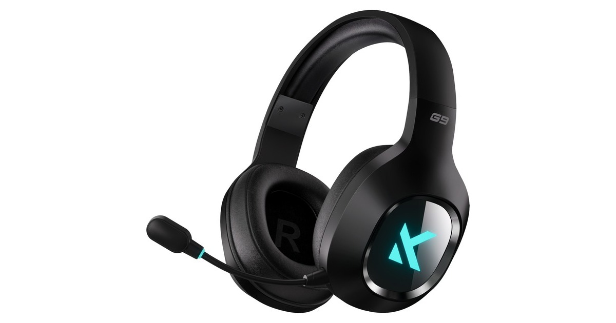 MCHOSE G9 Pro Wireless over-ear gaming headset Zwart, Wired / 2.4G / BT ...