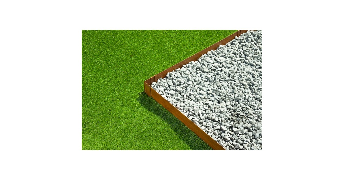 Nature Borderrand van Cortenstaal begrenzing 3x H 10,2 x 91,4 cm, Incl ...