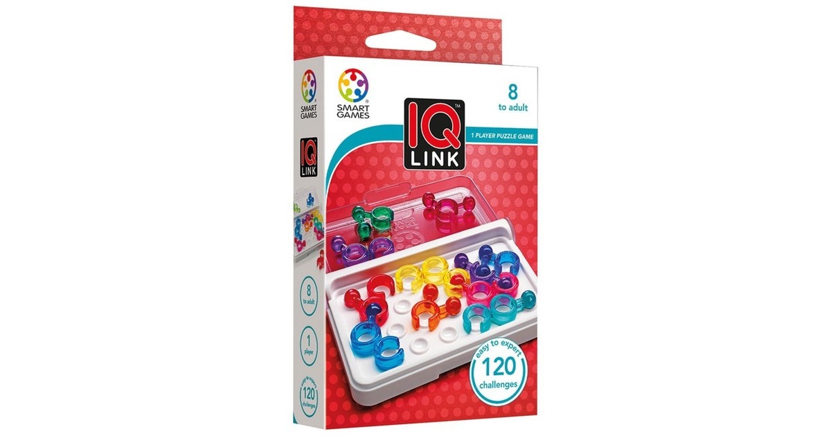 SmartGames IQ-Link Puzzel 120 opdrachten