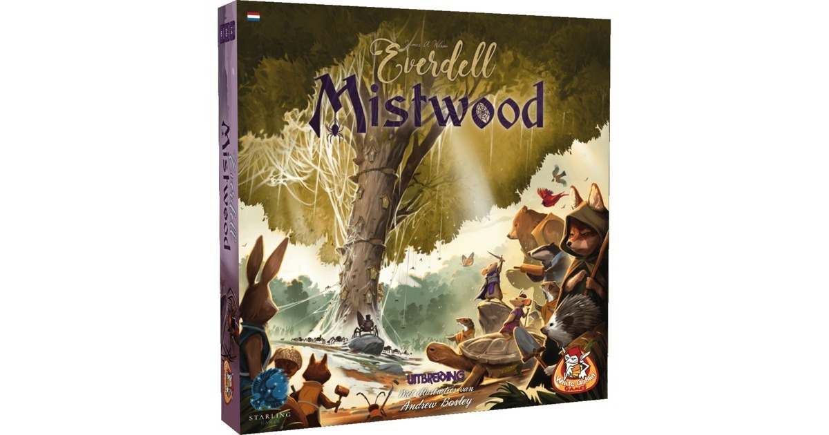 White Goblin Games Everdell: Mistwood Bordspel Uitbreiding, Nederlands, 1 - 4 spelers, 40 ...