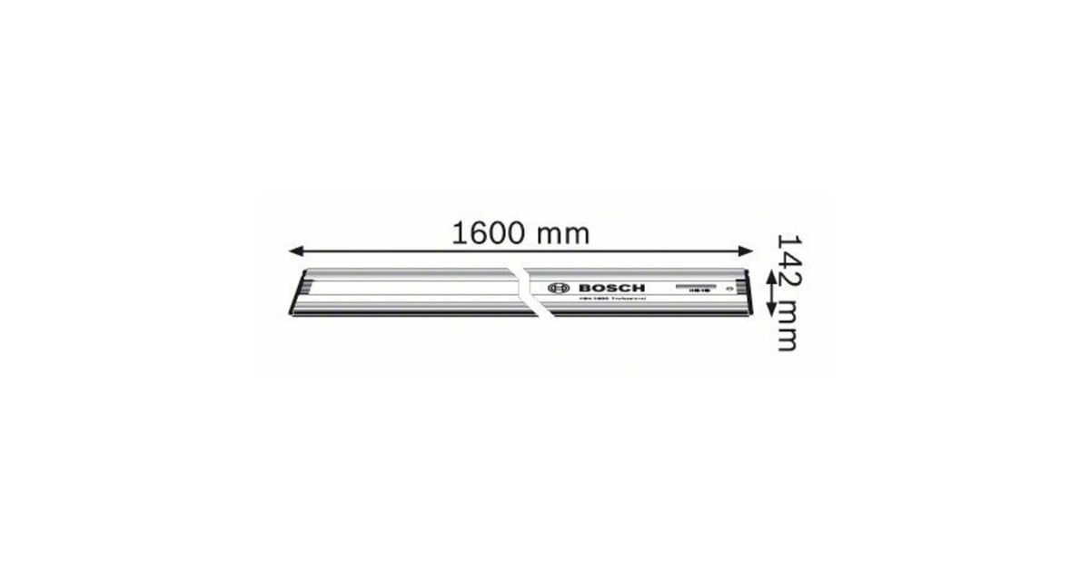 Bosch Professional 1600-mm Geleiderail FSN RA 32 1600 Professional ...