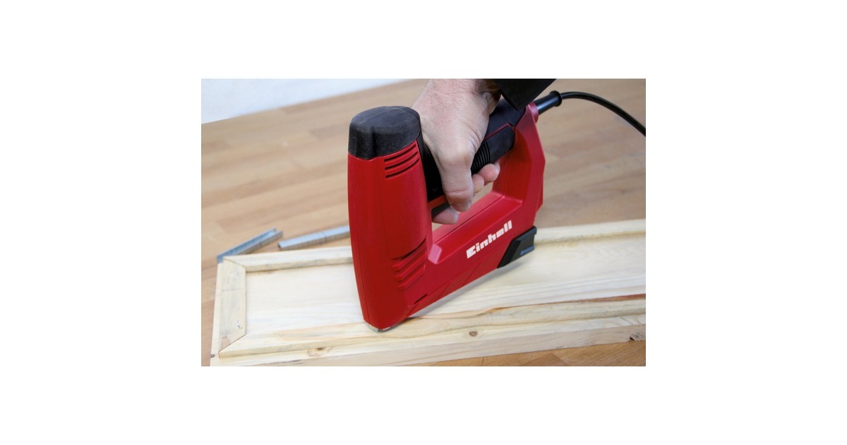 Einhell Tacker TC-EN 20 E elektrische tacker Rood/zwart
