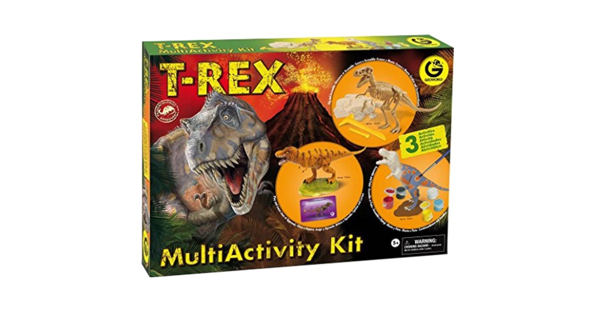 Geoworld T-Rex Multi Activity Kit Experimenteer speelgoed
