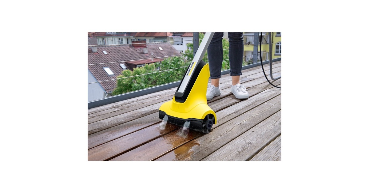 Kärcher Terrassenreiniger PCL 4 vloerreiniger Geel/zwart, 1.644-000.0
