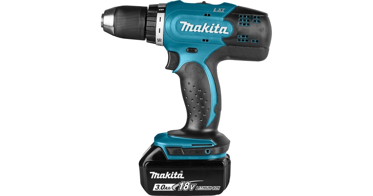 Makita 18 V Boor-/schroefmachine DDF453SFE schroefboor Blauw/zwart ...
