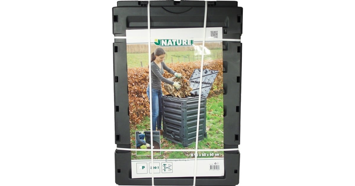 Nature Thermo compostsilo compostbak Zwart, 300 liter