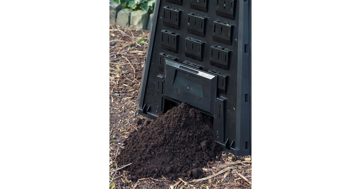 Nature Thermo compostsilo compostbak Zwart, 400 liter