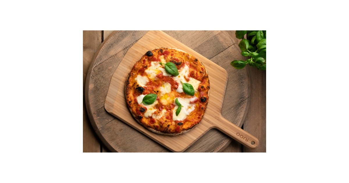 Ooni Bamboo Pizza Peel & Serving Board grillbestek Houtkleur, 12"