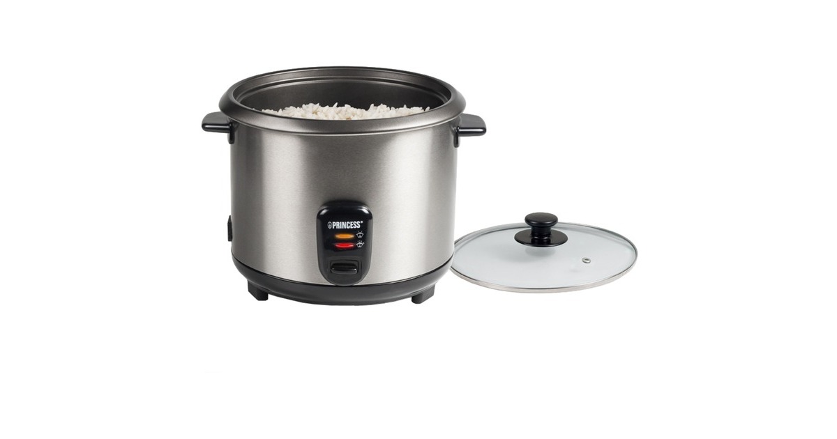 Princess Rice Cooker rijstkoker Roestvrij staal/zilver, 271950