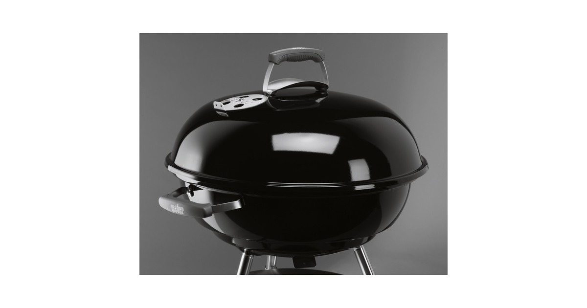 Weber Compact Kettle Ø 57cm houtskoolbarbecue Zwart