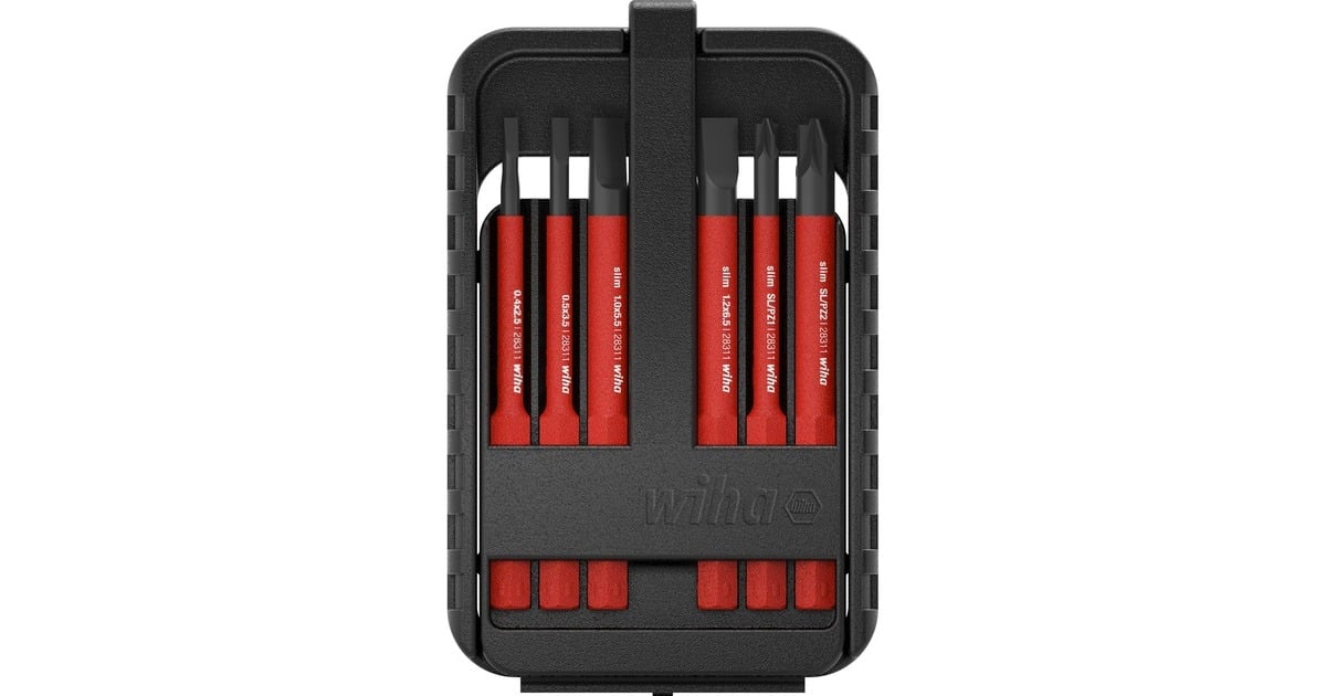 Wiha Bitset slimBit electric 43158 Rood