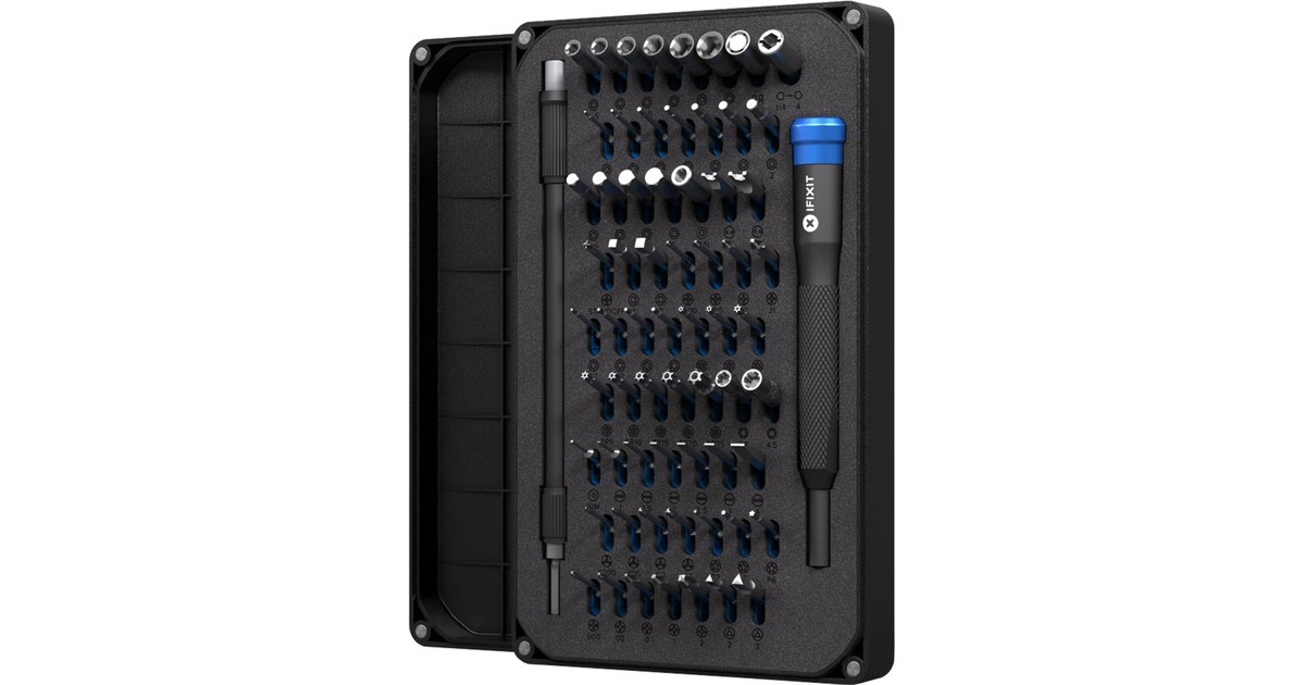 iFixit Mako - 64 Bit Driver Kit bitset Zwart