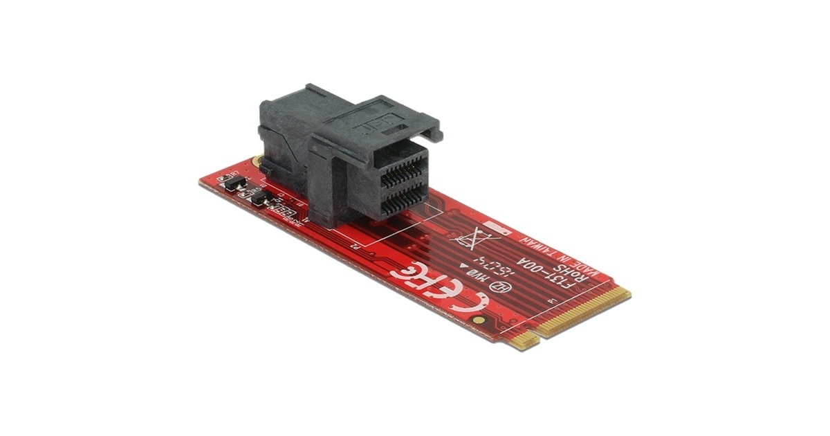 DeLOCK Adapter M.2 Key M > SFF-8643 NVMe serial-ata controller 62721