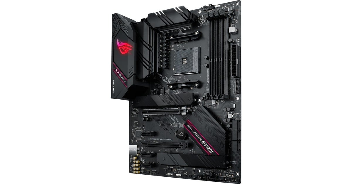 ASUS ROG STRIX B550-F GAMING socket AM4 moederbord Zwart, RAID, 2.5Gb ...
