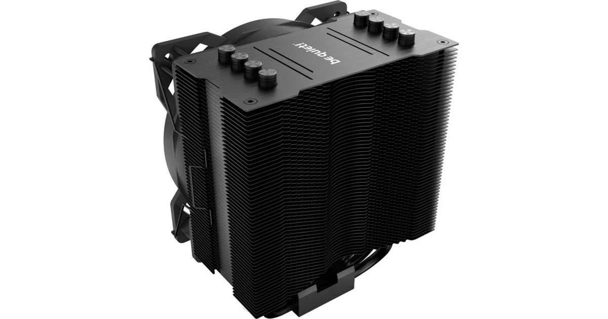 be quiet! Pure Rock 2 Black cpu-koeler Zwart, 4-pins PWM fan-connector