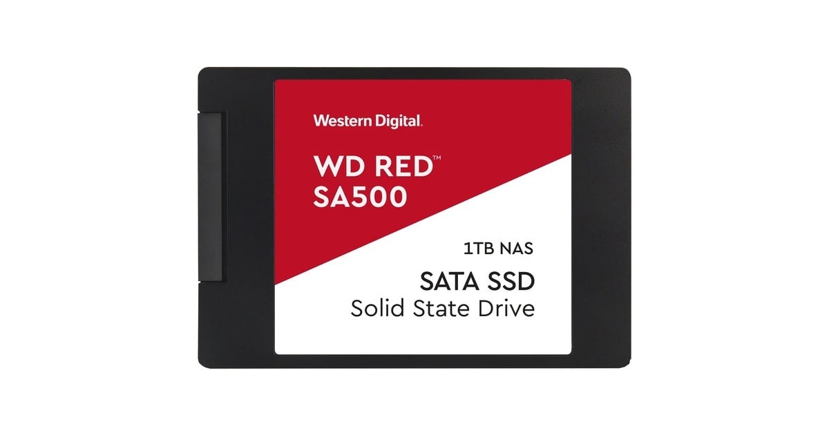 WD Red, 1 TB SSD WDS100T1R0A, Serial ATA/600